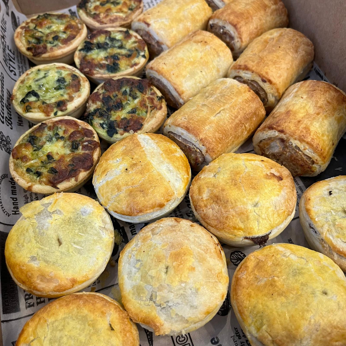 Combination Mini Hot Pastries – Sha Patisserie